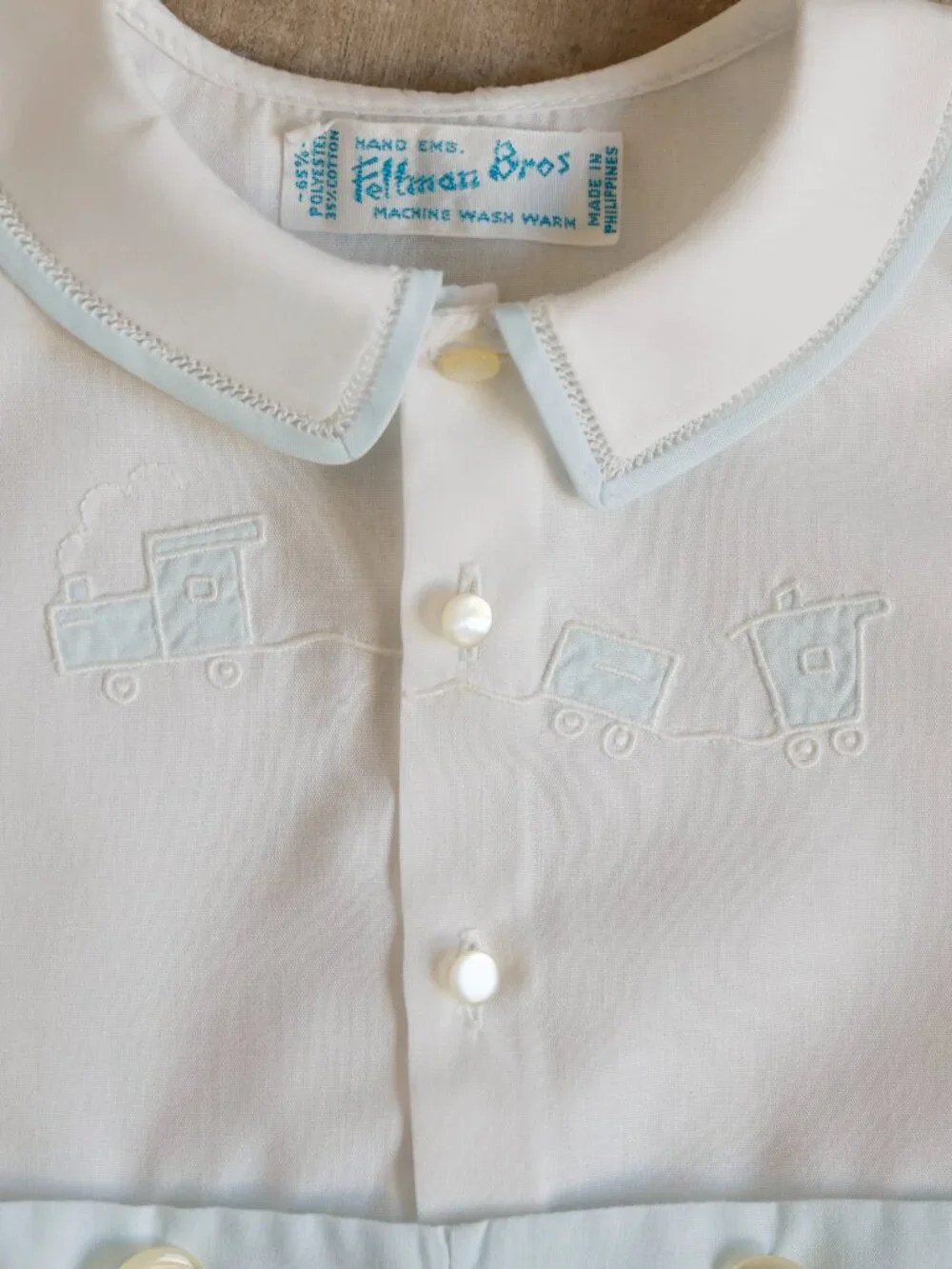 Feltman Brothers | One Pieces | Blue And White Heirloom Vintage Bobby ...